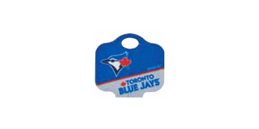 Decorative Key Blank, MLB Team Key, Kwikset/Titan, Blue Jays Logo, KW1 ...