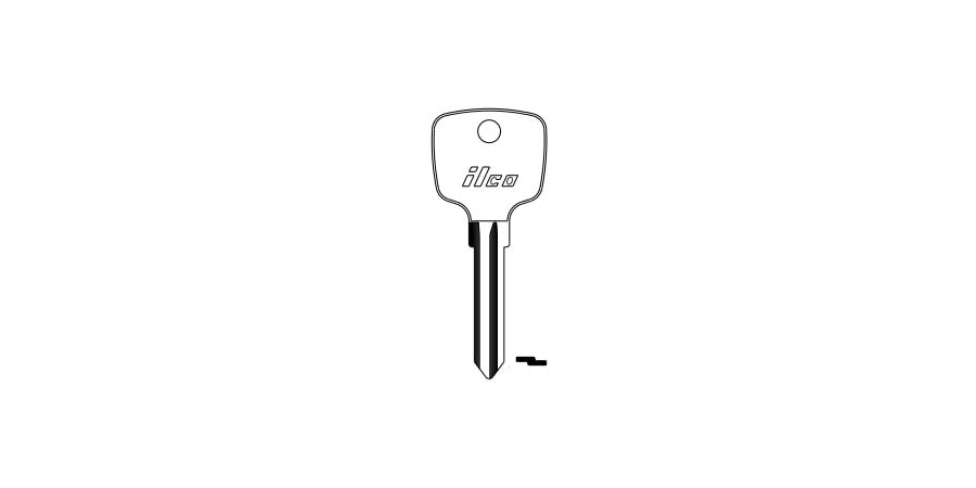 Vehicle Key Blank, Automotive Key Blank, Original-Shaped Bow, Brass ...