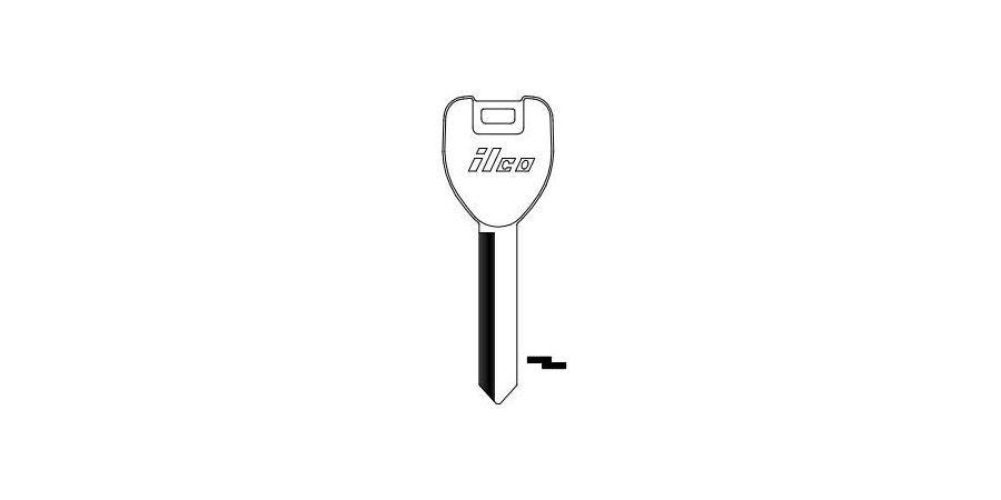 Vehicle Key Blank, Automotive Key Blank, Original-Shaped Bow, Brass ...