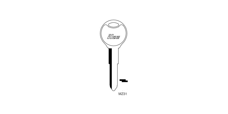 Vehicle Key Blank, Automotive Key Blank, Original-Shaped Bow, Brass ...