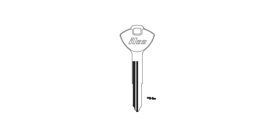 Vehicle Key Blank, Automotive Key Blank, Original-Shaped Bow, Brass ...