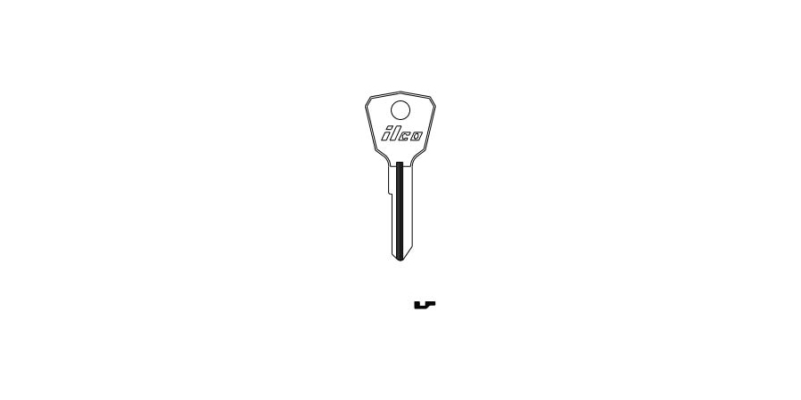 Vehicle Key Blank, Automotive Key Blank, Original-Shaped Bow, Brass ...
