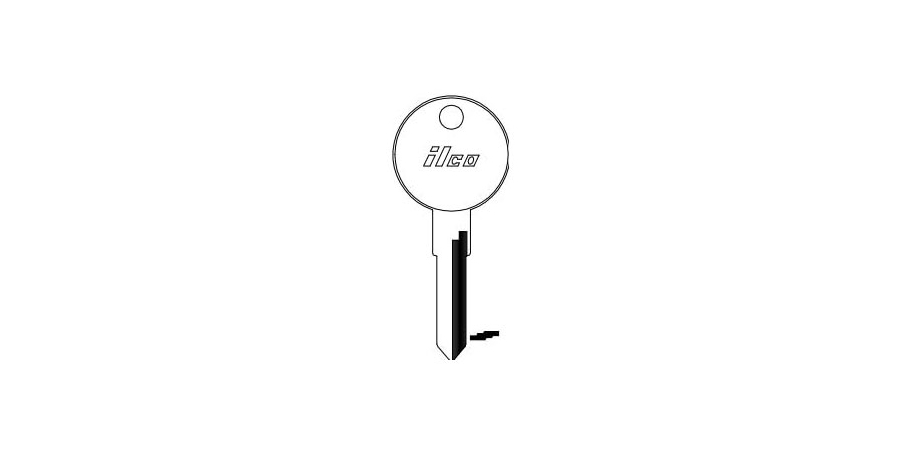 Vehicle Key Blank, Automotive Key Blank, Original-Shaped Bow, Brass ...