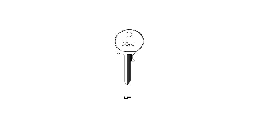 Vehicle Key Blank, Automotive Key Blank, Original-Shaped Bow, Brass ...