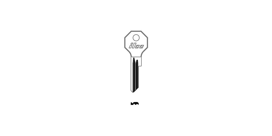 Vehicle Key Blank, Automotive Key Blank, Original-Shaped Bow, Brass ...