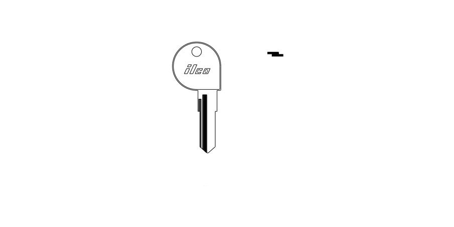 Vehicle Key Blank, Automotive Key Blank, Original-Shaped Bow, Brass ...