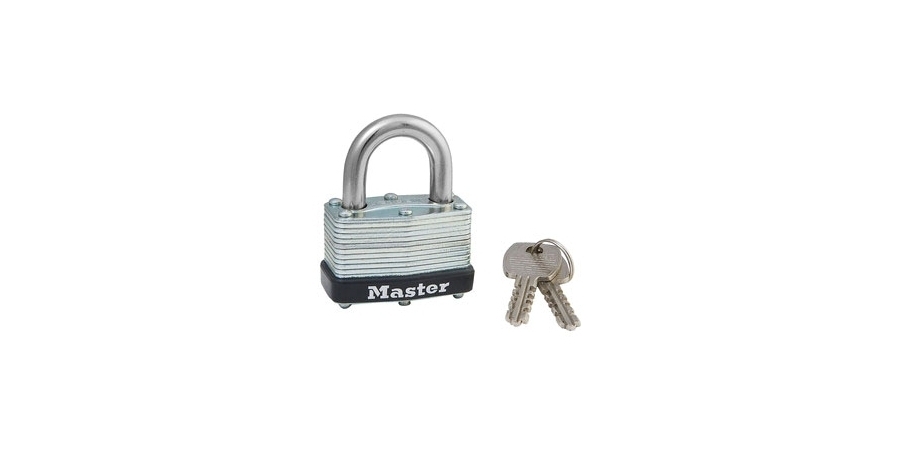 1-3/4 in. Wide Laminated Steel Warded Padlock