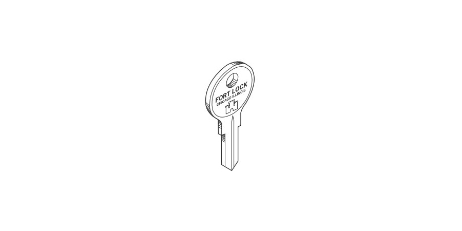 Key Blank, 5 Pin or Disc Pin Length, Disc/Wafer Tumbler Key Blank ...