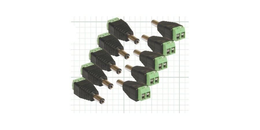 Power Connector, 12 VDC Input