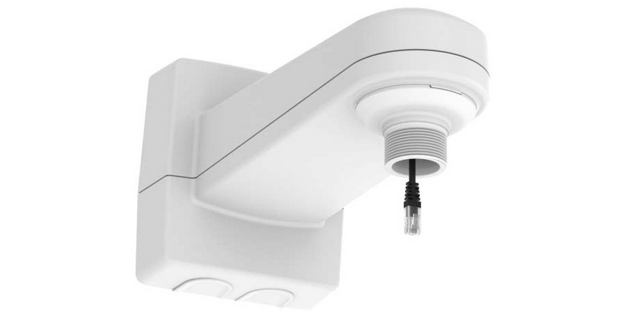 T91H61 Wall Mount, White, Aluminum, LxWxH: 347 x 190 x 215mm