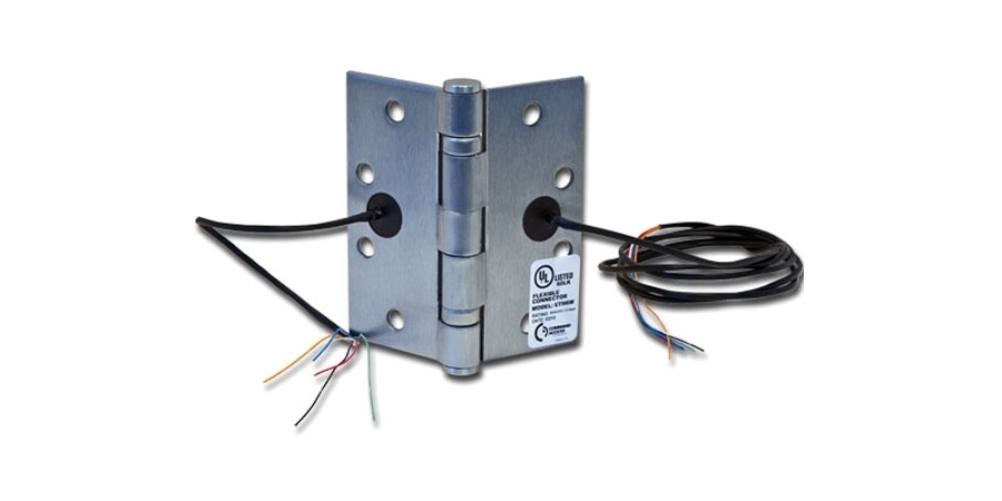 Energy Transfer Hinge, Full Mortise Hinge, 652/US26D Satin Chrome, 4-1/ ...