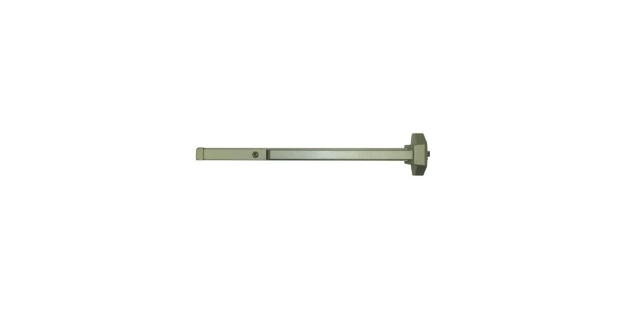 Exit Device, 36 in. L Rail, Wide Stile and Solid Door Stile, UL Listing ...