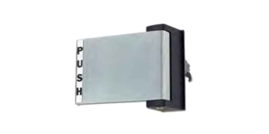 Push/Pull Paddle, US28 Satin Anodized Aluminum, For Use With Mortise Locks