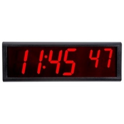 ONT6BK - NOVANEX - 6 digit clock, black | Anixter