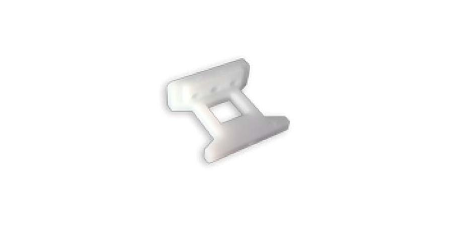 Door Flush Bolt Guide, Aluminum, Plastic Base, For Use With FB-1200 and ...