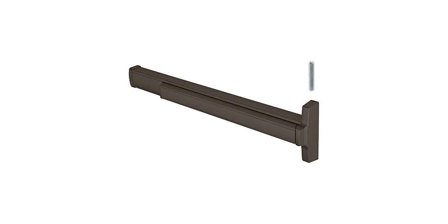 Concealed Vertical Rod Exit Device, 36 in. L Rail, Narrow Stile ...