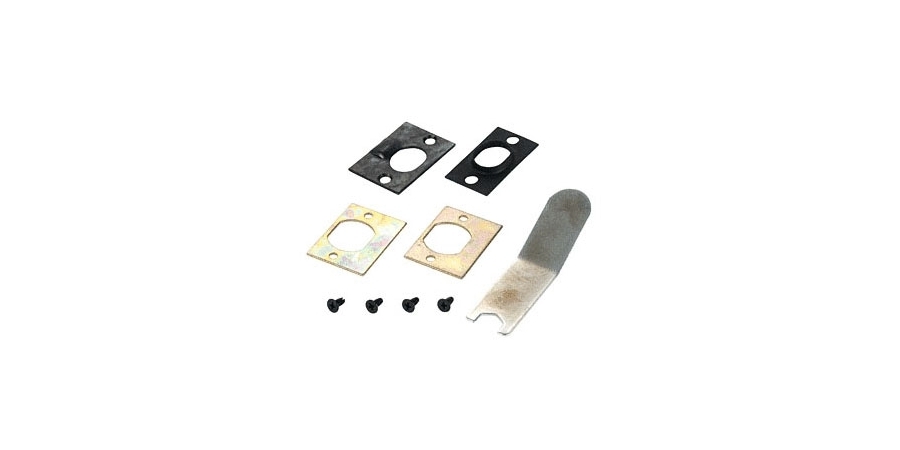 Exit Device Rod Strike, Top and Bottom, Concealed, Dark Bronze, For ...