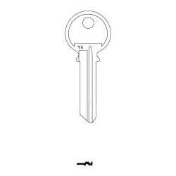 Y4 BR-PB H - JET HARDWARE MFG CORP - Key | Anixter