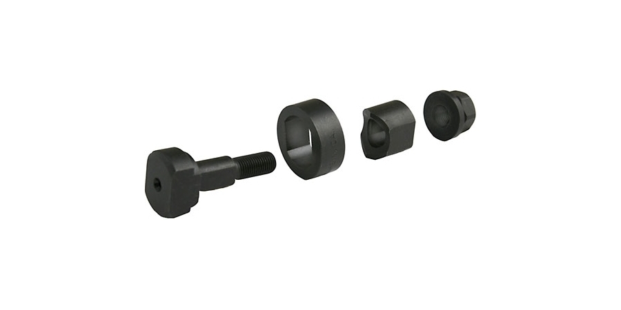 Punch and Die Set, Dimensions: WxH: 0.715 x 8 in., For Use With Larger ...