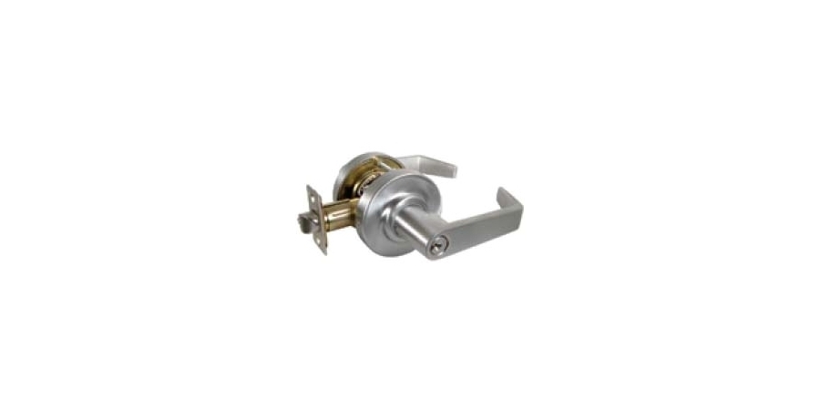 Cylindrical American Lever Lockset, ANSI: Grade 2, Function: Entry Lock ...