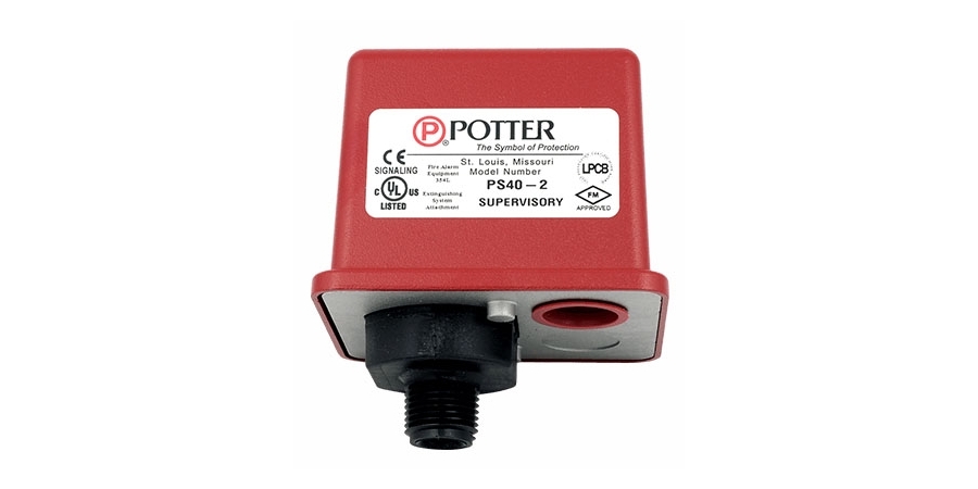 Supervisory Pressure Switch, 300 PSI Service, 1/2 in. Pipe