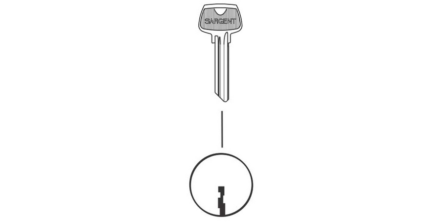 Key Blank, 6 Pin or Disc Pin Length, Pin Tumbler Cylinder Keys ...