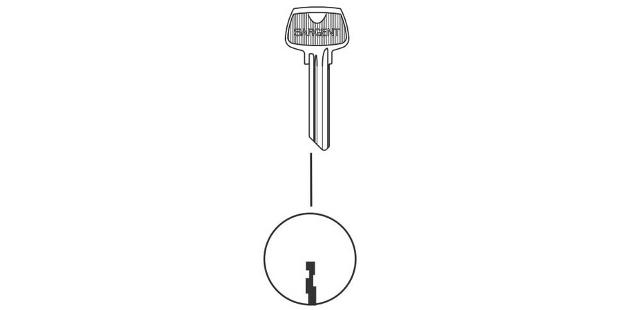 Key Blank, 6 Pin or Disc Pin Length, Pin Tumbler Cylinder Keys ...