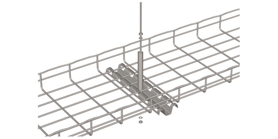 Center Hanger, Pre-Galvanized, 0.106 cu. ft., Commercial; Industrial ...