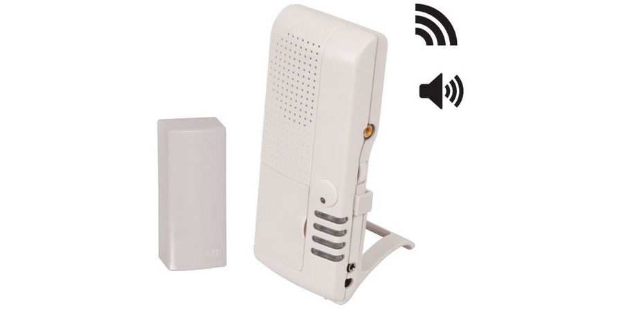 Wireless Universal Alert, 12V, Surface-mount, Operating Range 1000 ft.