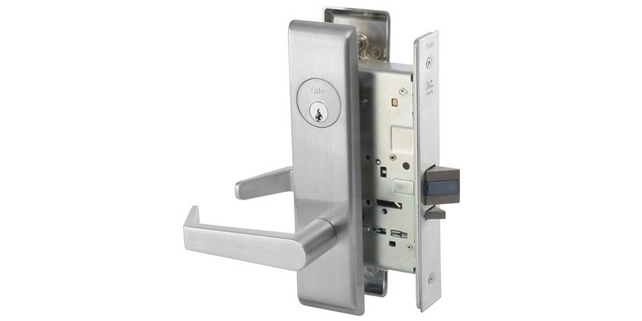 Electrified Mortise Lock, ANSI Grade 1, Storeroom, US26D Satin Chrome