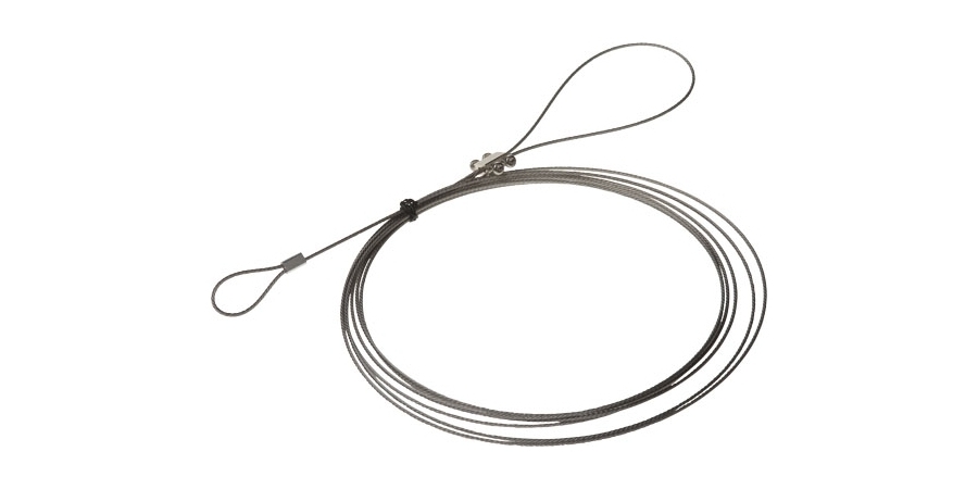 Safety Wire, Stainless Steel, indoor and Outdoor, Length 10 ft. (3M)