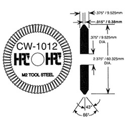 H-CW-1012 - HPC INC - Key Machine Cutter, | Anixter