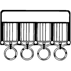 60540 - LUCKY LINE PRODUCTS INC - Key Tag | Anixter