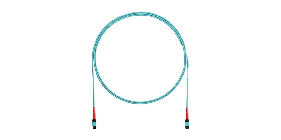 QuickNet 12 Fiber Cable Assembly, OM4, MPO Female, LSZH