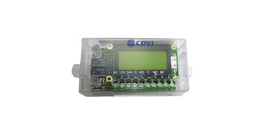 Wireless Receiver, Transparent, Depth 1.1 in., 433.92MHz, Height 1.77 ...