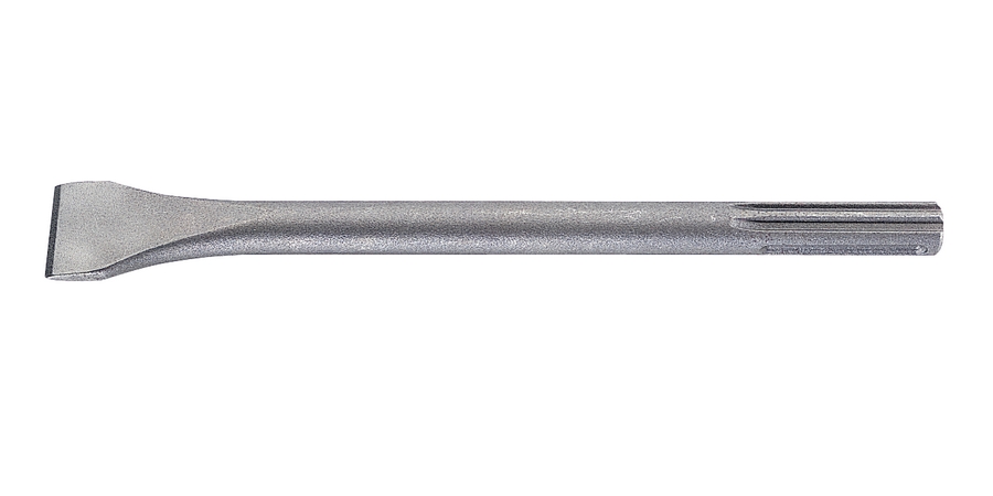 CHISEL, 1" X 12" FLAT, SDS MAX ROTARY HAMMERS, FORGED STEEL