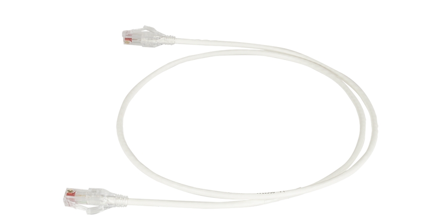 Reduced Diameter Patch Cord, 28 AWG, Length 15 ft., U/UTP - Unshielded ...