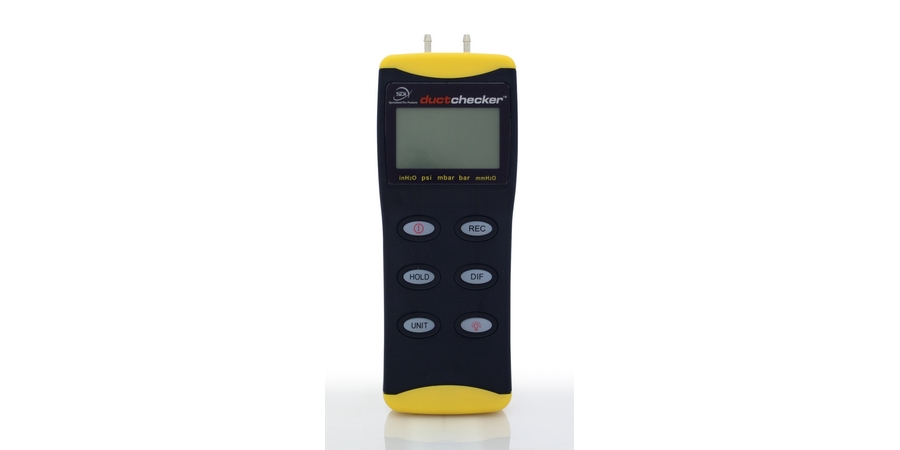 Heat Detector Tester, Black/Yellow, 7.16 in. L, 1.18 in. H, 2.83 in. W