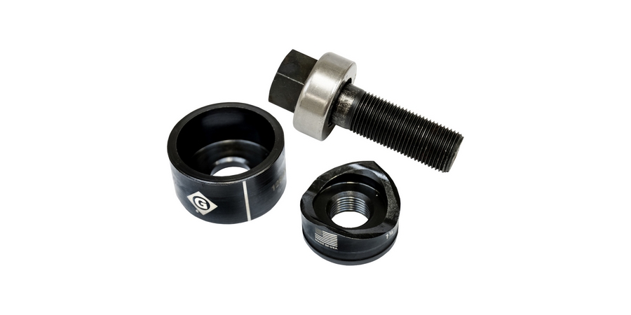 Punch, Die and Draw Stud Set Round KO, Standard 2-Pt