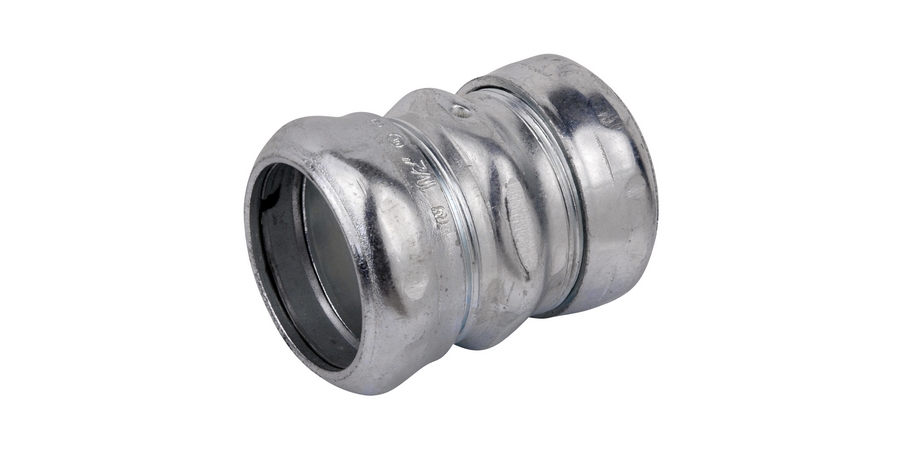 EMT Conduit Fitting, Steel, Trade Size 1-1/2 in.