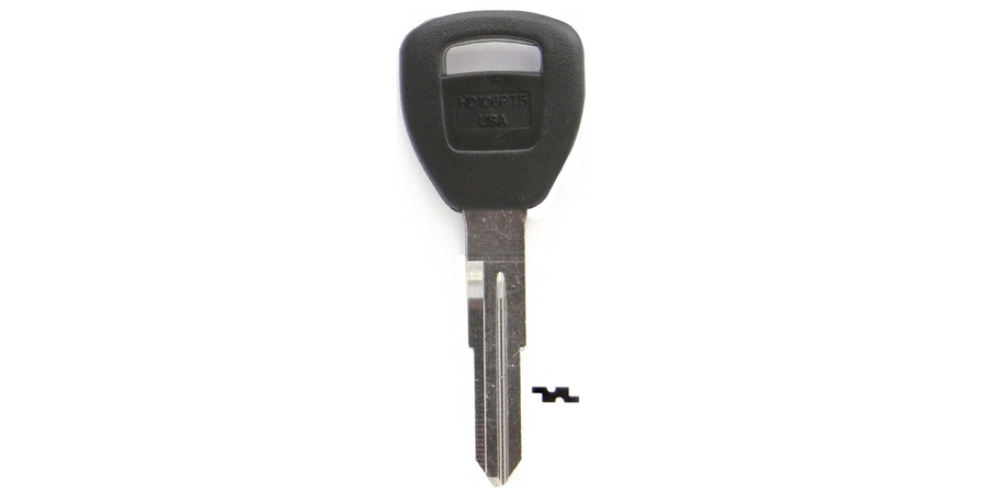 Transponder Vehicle Key Blank, Nickel-Plated, Automotive Key Blank ...