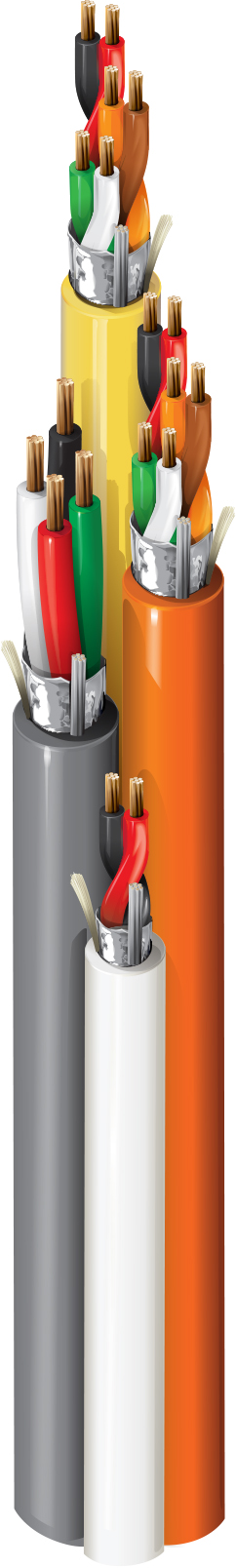 Control Cable, 22 AWG Pair, 22 AWG and 18 AWG Conductor