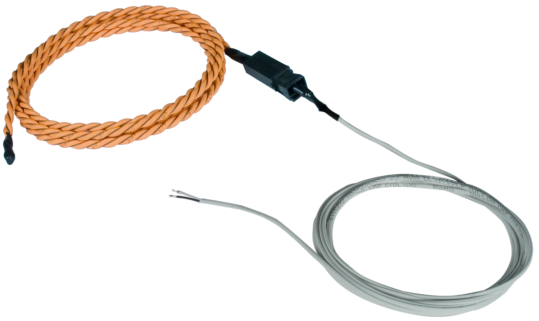 Liquid Detection Sensor, Plenum Rope-Style, 50Ft Water Sensor Cable ...