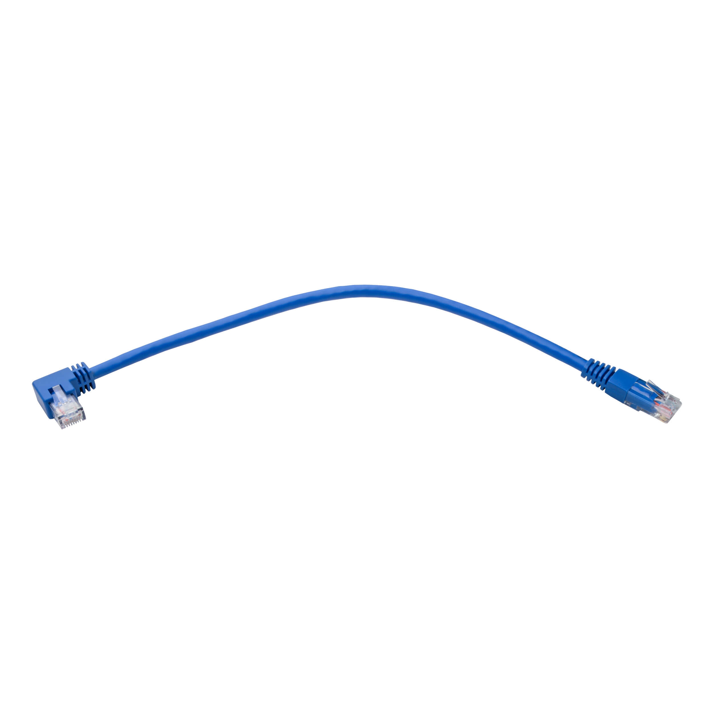 Right-Angle Cat6 Gigabit Molded UTP Ethernet Cable (RJ45 Right-Angle M ...