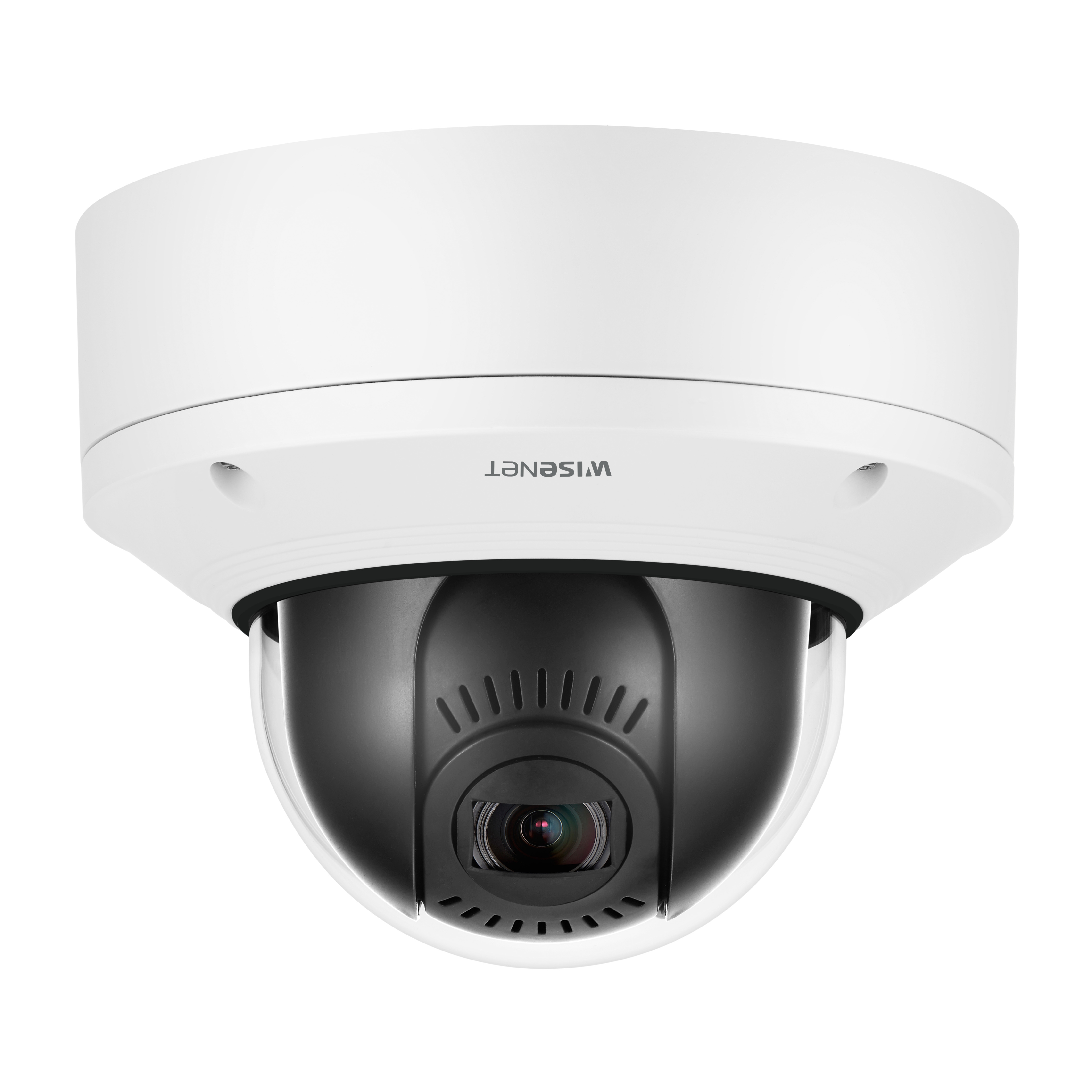 Wisenet X-Series+ 2M NW DomeE Camera DN (ICR), WDR (150DB) POE White/AL ...