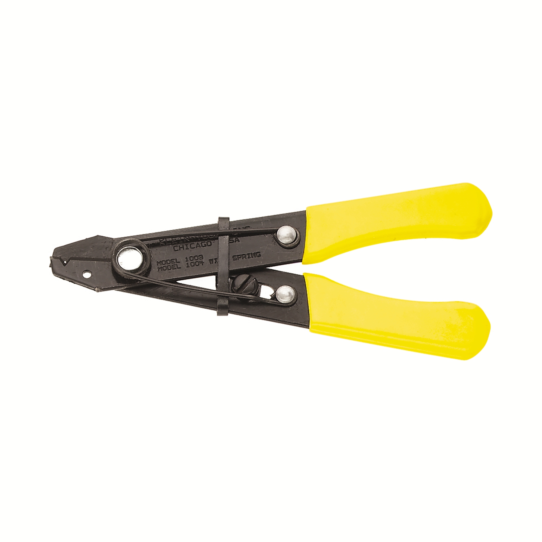 Wire Stripper, 26 - 12 AWG, 5.00 in. L, Plier Action 1-Hole, Spring ...