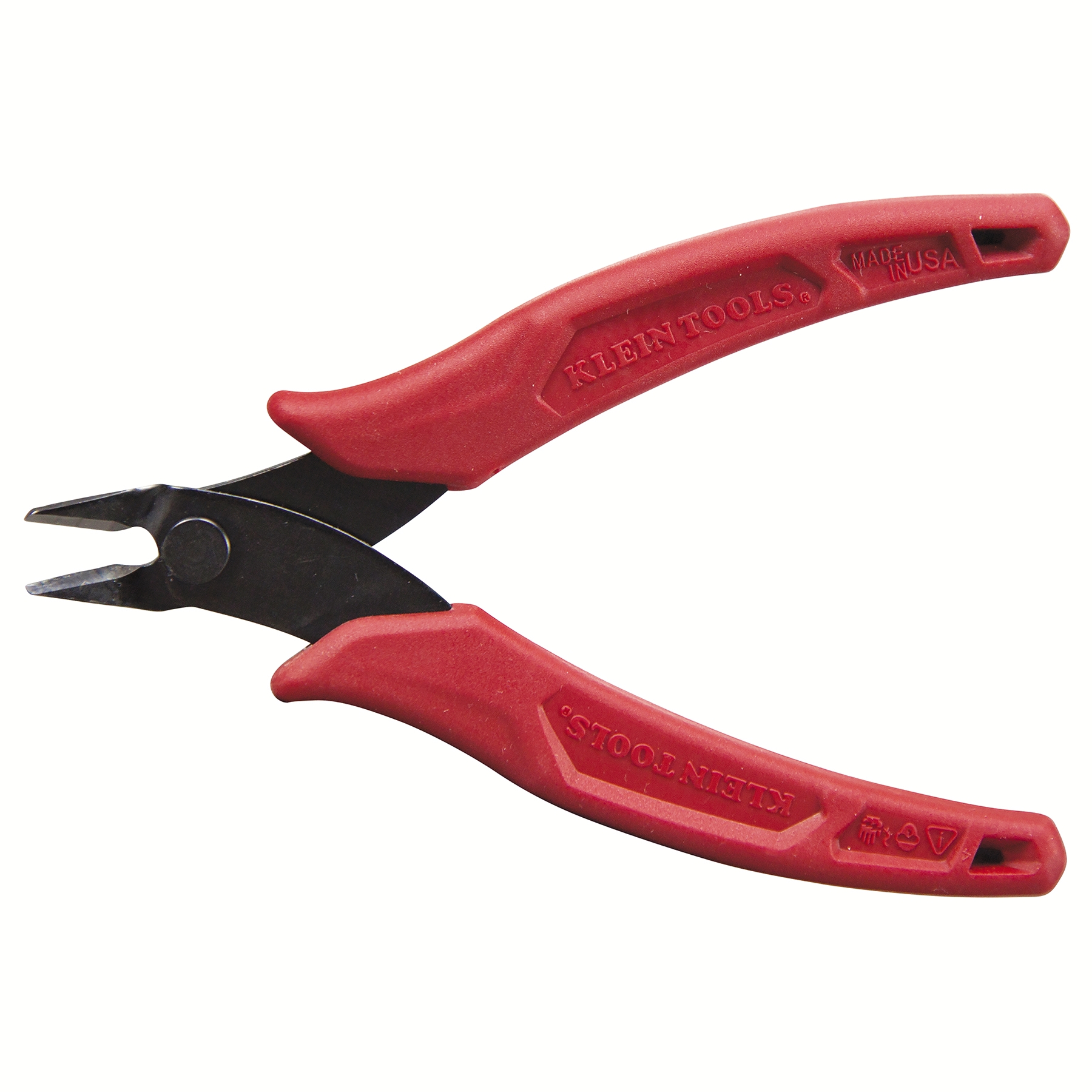 Plier, 0.2 in., Spring Return Jaw, Steel, Ultra Slim Nose