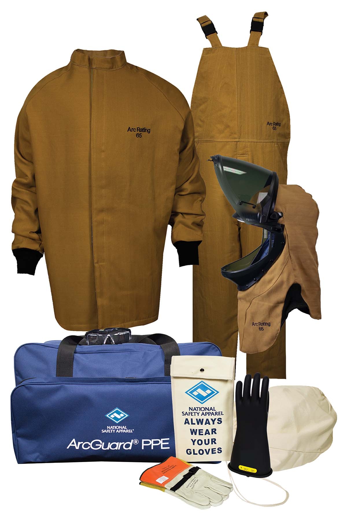 Arc Flash Kit, Khaki, Medium