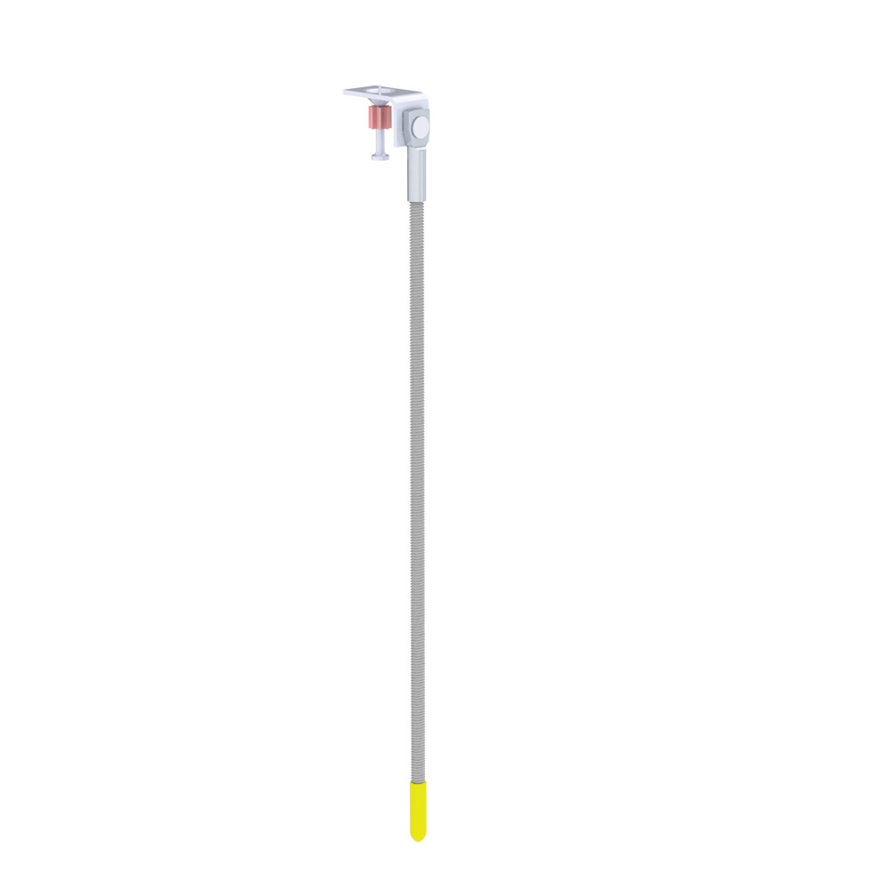 Drop Threaded Rod, Electro-Galvanized, 36 in. Lg, Steel, 1/4 in., 65 lb ...