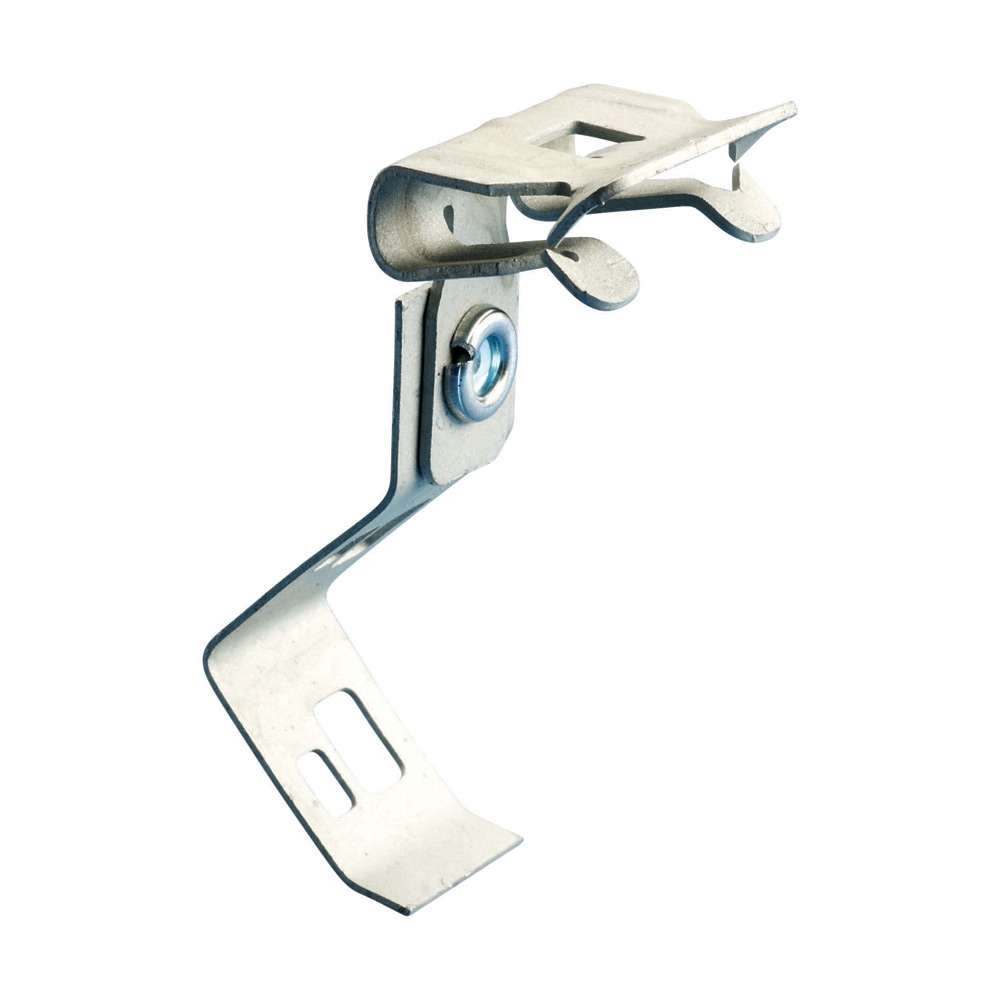 Wire To Flange Clip, Hammer on; Clip on, Spring Steel